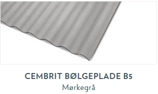 Bølgeeternittag B5, B6, B7 og B9 - Beregn pris online